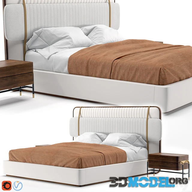 3D Model – Bed Scott