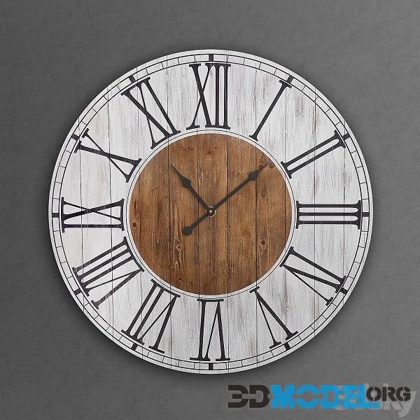3D Model – Clock 124