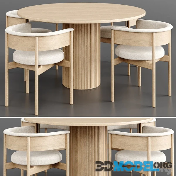 3D Model – Dinning Set 39