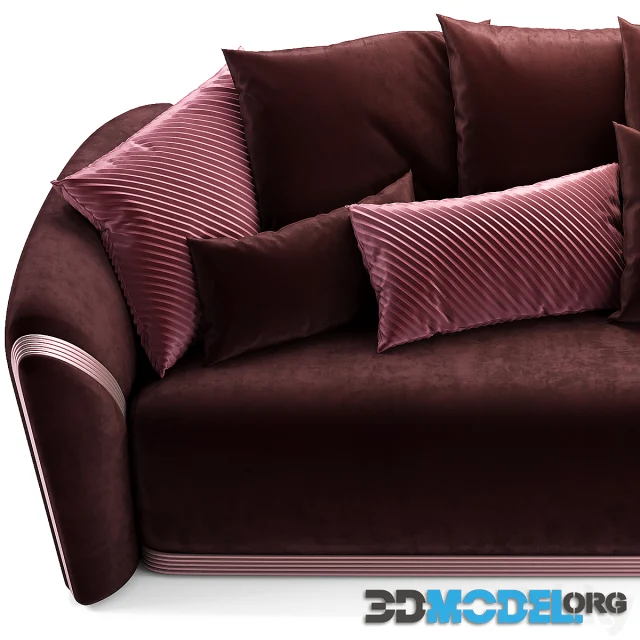 3D Model – Elve luxury sofa