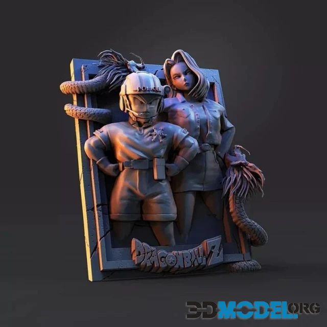 3D Model – KP 18 – Dragon Ball Z (Printable)