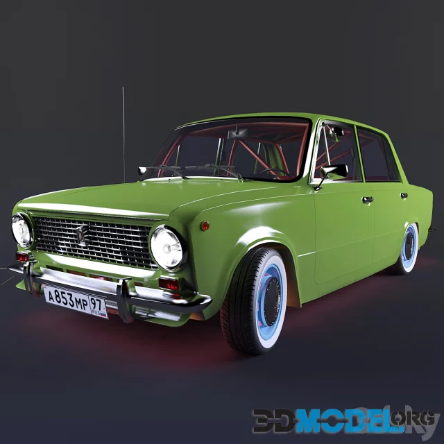 3D Model – VAZ 2101