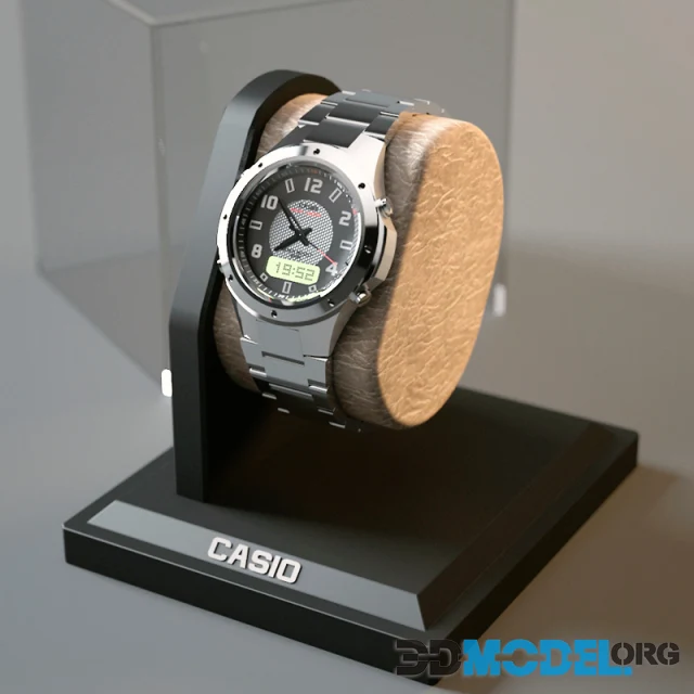 3D Model – Watch CASIO