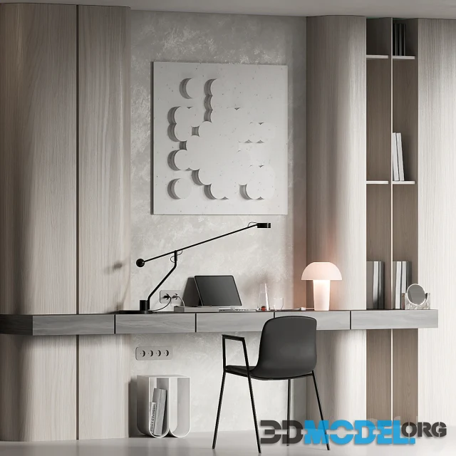 3D Model – Workplace 056