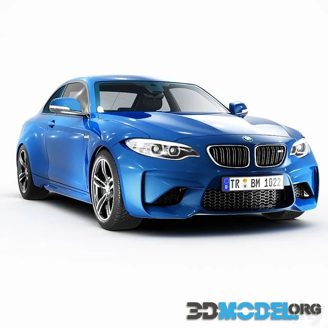 3D Model – BMW M2 car