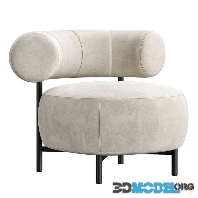 3D Model – Bon Bon Armchair
