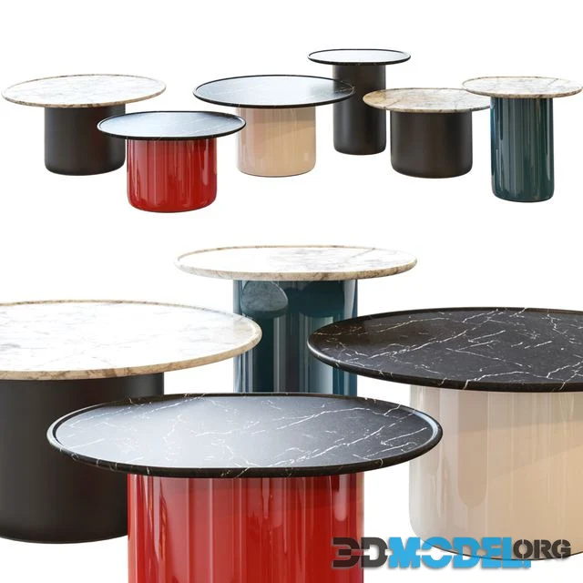 3D Model – Button Tables