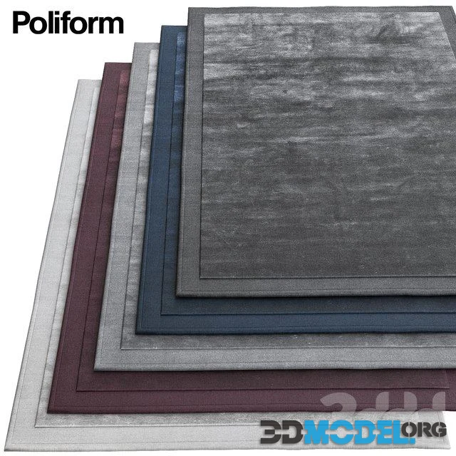 Poliform frame carpets » 3D-MODEL.ORG: 3d-models & textures for design ...