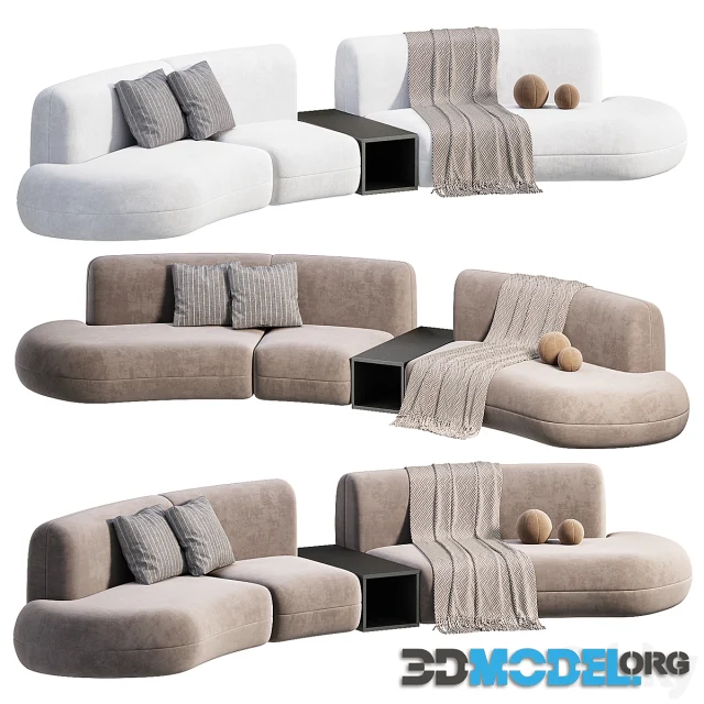 3D Model – TOKIO sofa