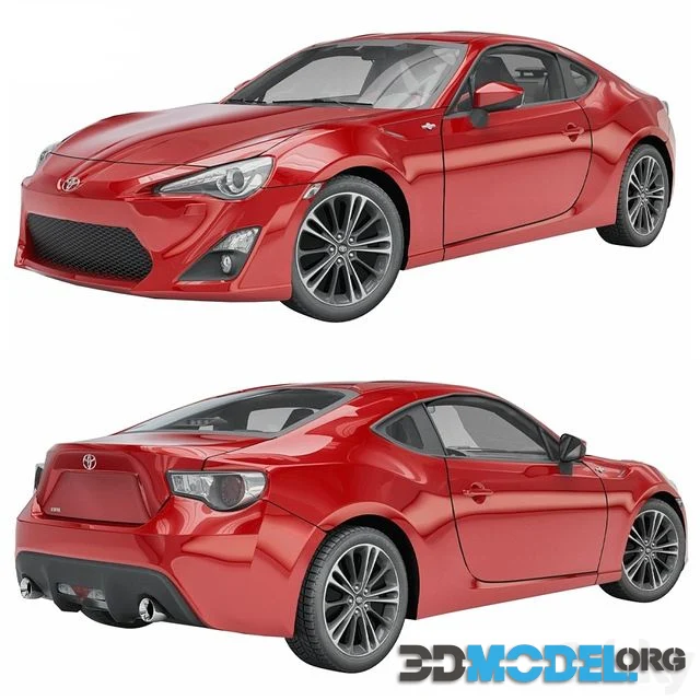 3D Model – Toyota GT86