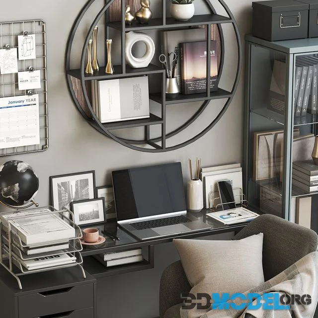 3D Model – Workplace 109