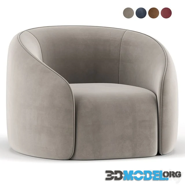 3D Model – Baloo armchair