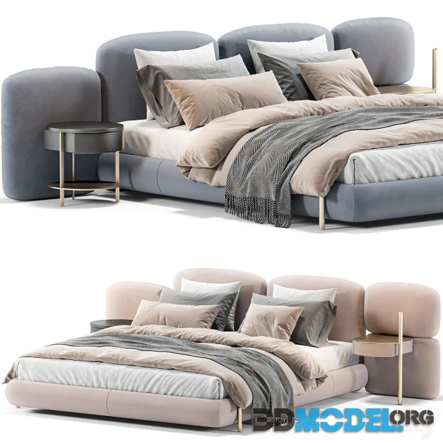 3D Model – Baxter Stone Bed