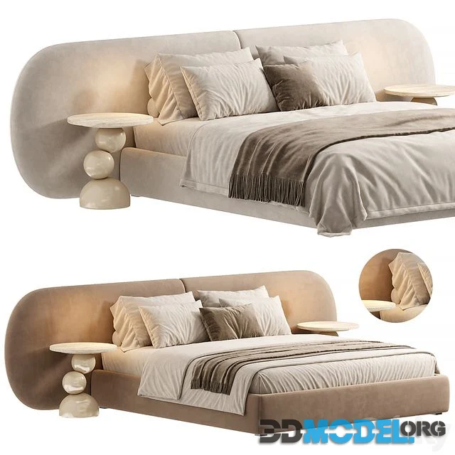 3D Model – Bed MAlbina