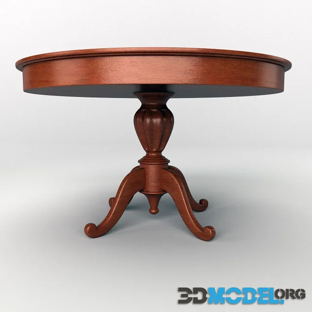 3D Model – Brunello table