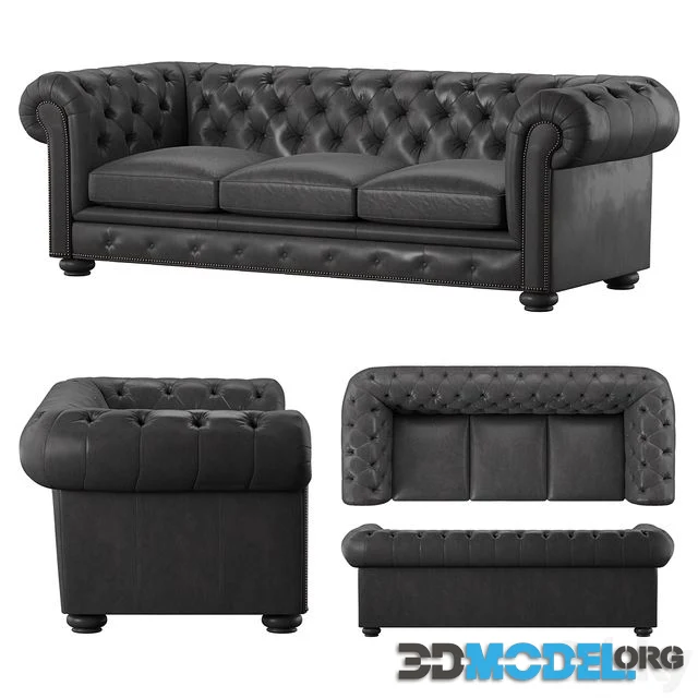 3D Model – Chester sofa