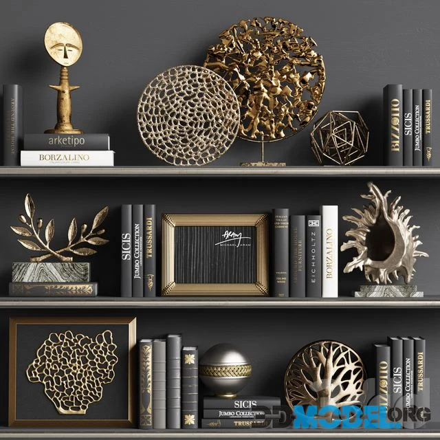 3D Model – Decor Set 64