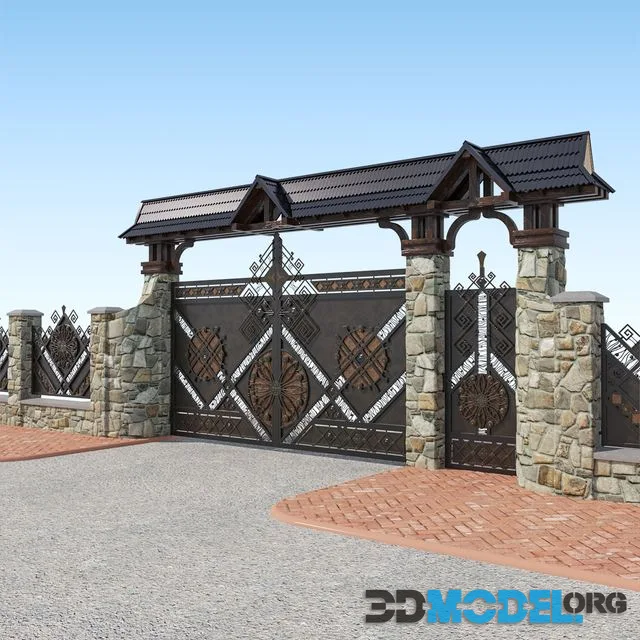3D Model – Gate