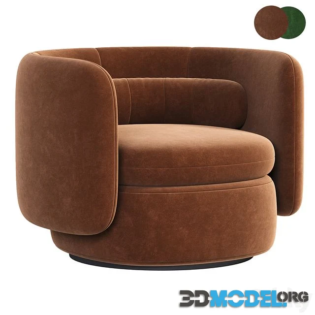 3D Model – Group armchair