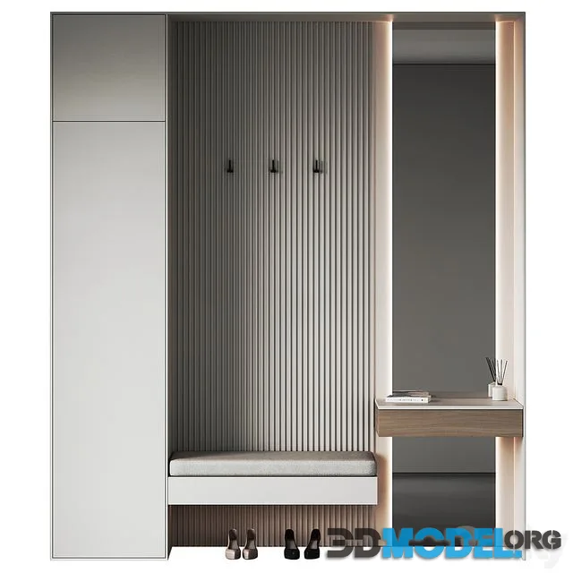 3D Model – Hallway set 21