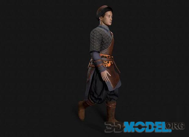 3D Model – Hunter (PBR)