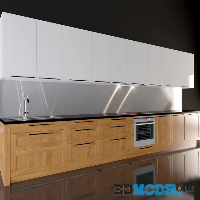 3D Model – Ikea kitchen