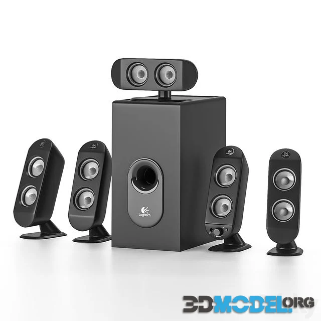 3D Model – Logitech x-530
