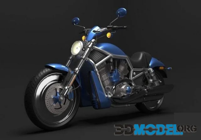 3D Model – Motorcycle (PBR)