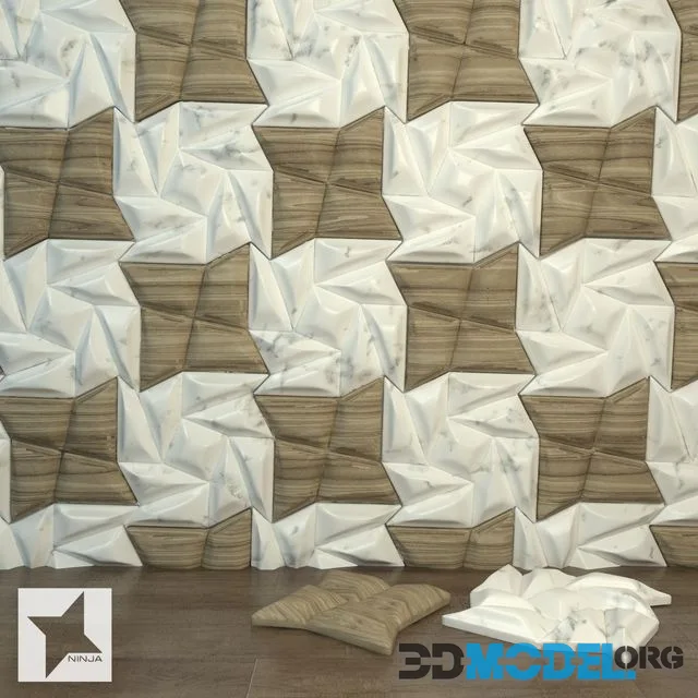 3D Model – Ninja panel