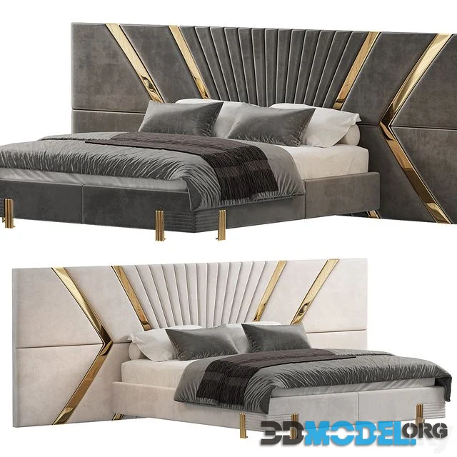 3D Model – Piero Bed