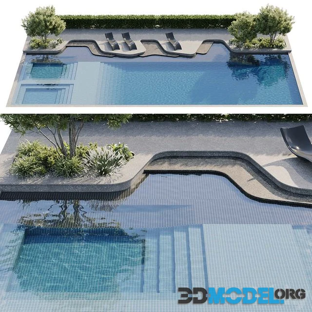3D Model – Pool 2