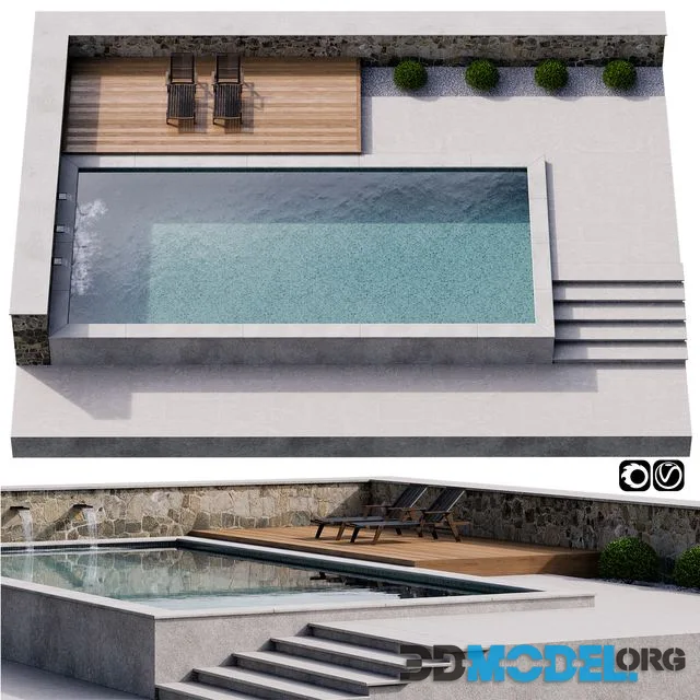 3D Model – Pool 08