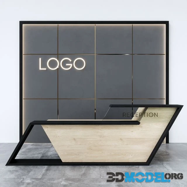 3D Model – Reception-3
