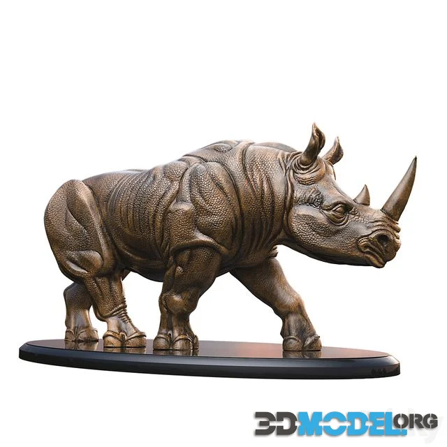 3D Model – Rhinoceros