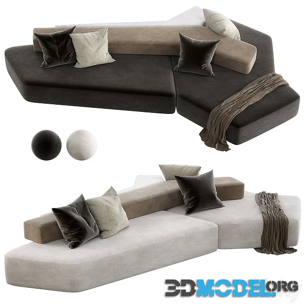 3D Model – Rift Sofa