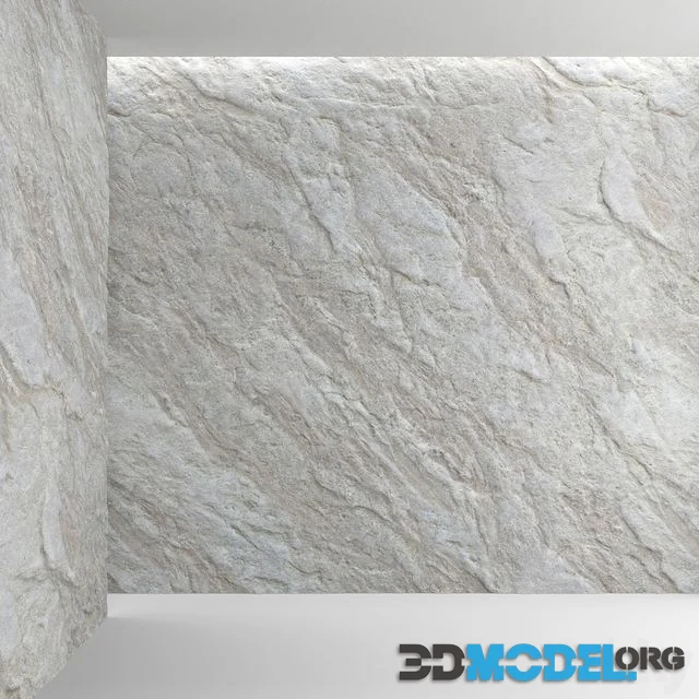 3D Model – Rock wall 3