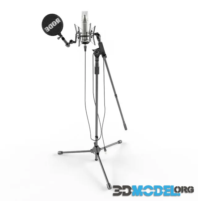 3D Model – Rode NT1-A