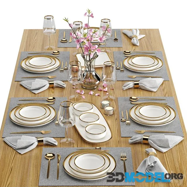 3D Model – Serving 04