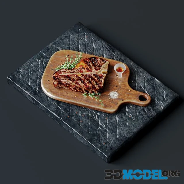 3D Model – Steak