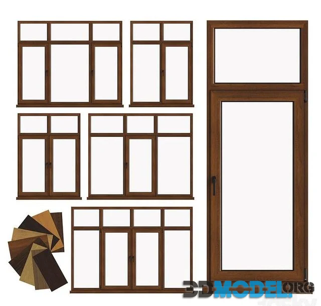 3D Model – Window Set 5