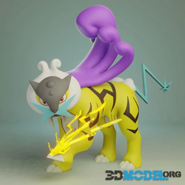 3D Model – Raikou – Printable
