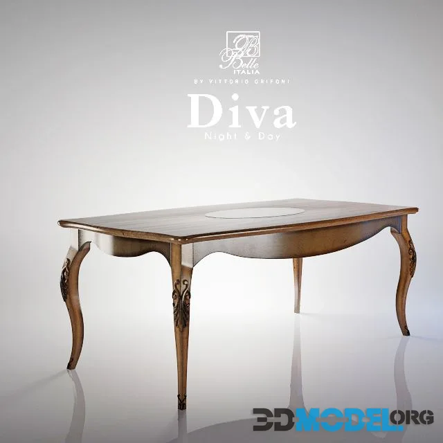 3D Model – Bbelle Diva table