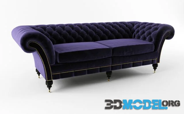 3D Model – Chester sofa 002