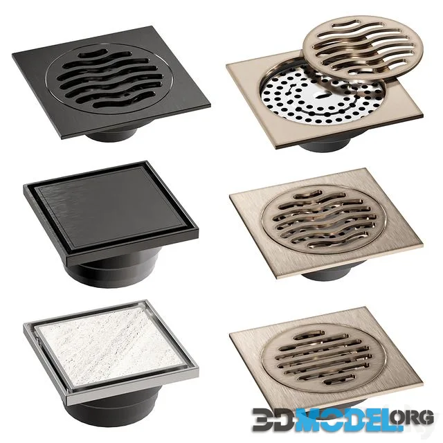 3D Model – Drain