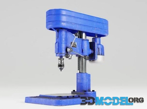 3D Model – Drill machine