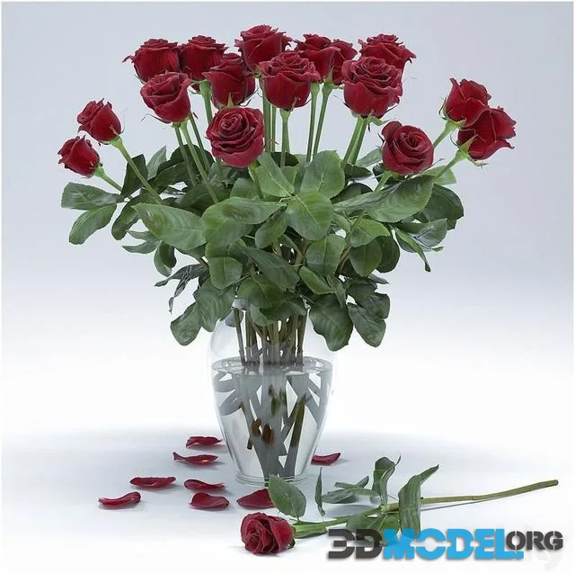 3D Model – Roses