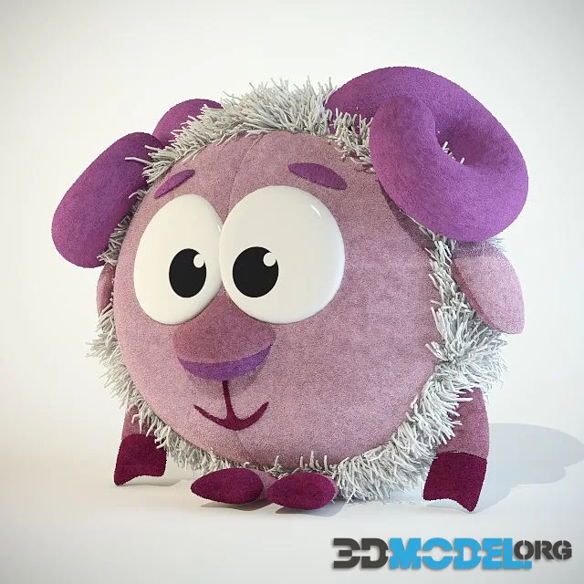 3D Model – Smeshariki Barash