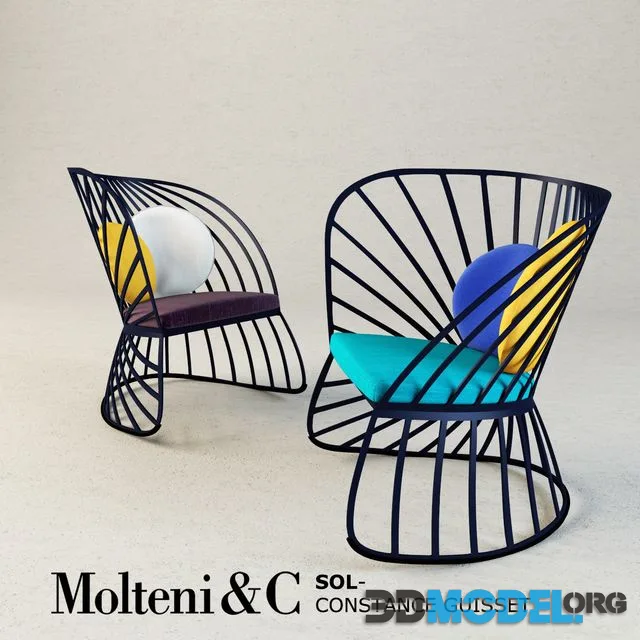 3D Model – Sol chair