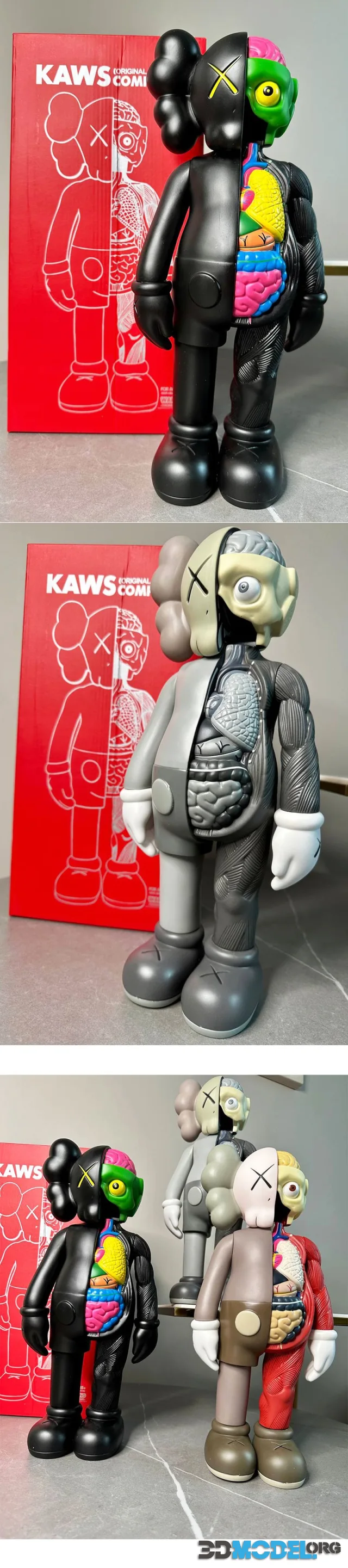 3D Model – Kaws – Printable
