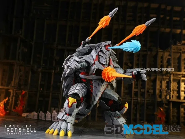 3D Model – Ironshell – Printable